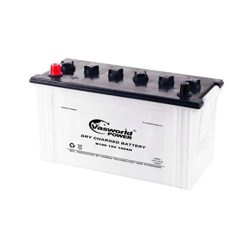 12V 100ah Dry Charged Automobile Car Battery - Vasworld Power